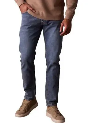 THE NORMAL BRAND Classic Comfort Jeans - Medium Greyson Wash