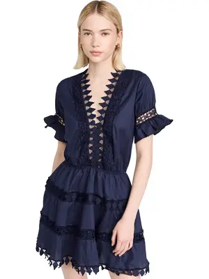 Peixoto Peixoto Ora Mini Dress Navy
