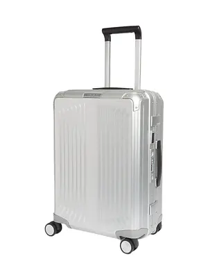 SAMSONITE Lite-box Alu 55cm Cabin Suitcase - Aluminium