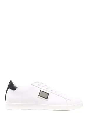 Philipp Plein Leather Low-top Sneakers - White