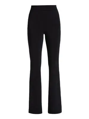 Chiara Boni La Petite Robe Venus High-waisted Flare Pants Black