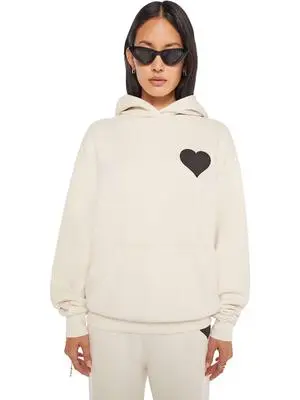 Sprwmn Heart Hoodie - White