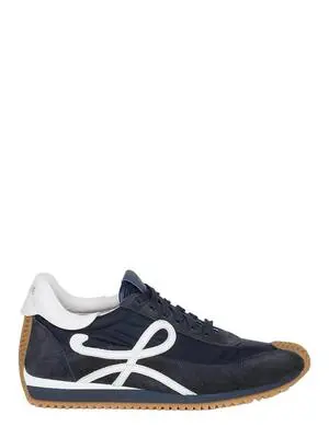 Loewe Flow Runner Monogram Logo Sneakers Dark Navy