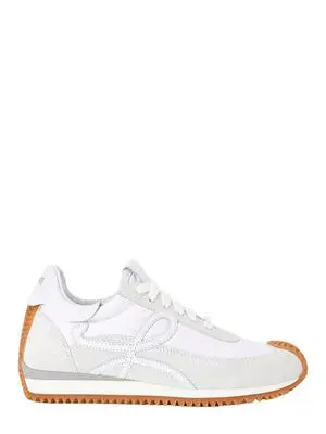 Loewe Flow Runner Monogram Logo Sneakers White