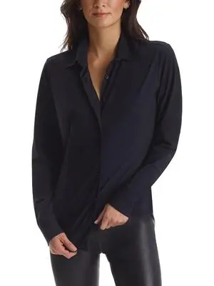 Commando Classic Button-Down Shirt Black