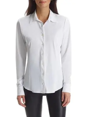 Commando Classic Button-down Shirt - White