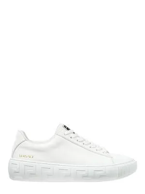 Versace Greca Low-top Sneakers - White