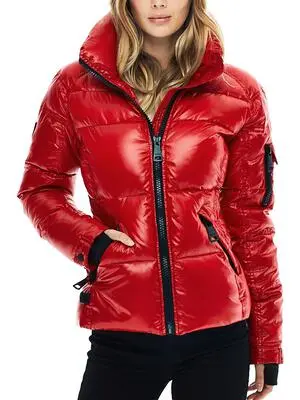 Sam. Freestyle Down Jacket - Cherry