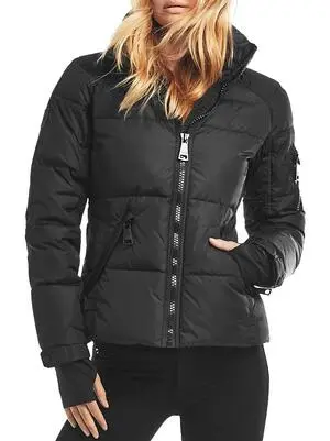 Sam. Freestyle Down Jacket - Matte Black