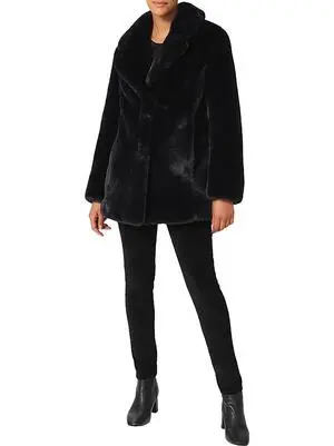 HOBBS LONDON Hobbs London Briony Faux Fur Coat