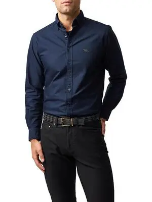 Rodd & Gunn Gunn Oxford Sports Fit Shirt - Eclipse