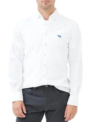 Rodd & Gunn Gunn Oxford Sports Fit Shirt Snow