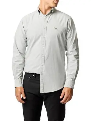 Rodd & Gunn Gunn Oxford Sports Fit Shirt - Thyme