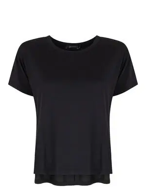 LENNY NIEMEYER Quadri Short Sleeves Blouse - Black