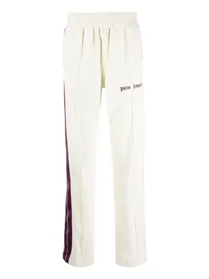 Palm Angels Logo-print Track Pants - Neutrals