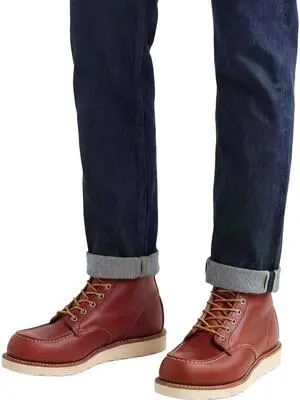 Red Wing Red Wing Shoes Lace-Up Leather Boots Brown