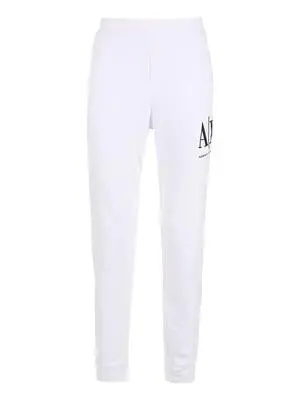 Armani Exchange Embroidered-logo Track Pants - White
