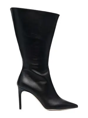 GIANNICO Victoria Leather Boots - Black
