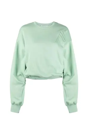 Attico Drop-shoulder Sweatshirt - Green