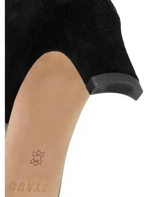 Staud Wally Suede Knee-high Boots - Black