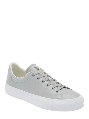 Givenchy City Court Leather Sneakers Light Grey