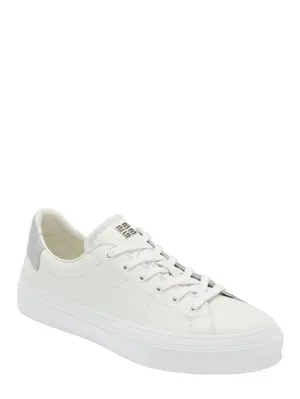 Givenchy City Court Leather Sneakers White/grey