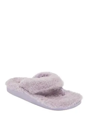 Olukai Kipea Heu Genuine Shearling Slide Sandal - Lilac / Lilac