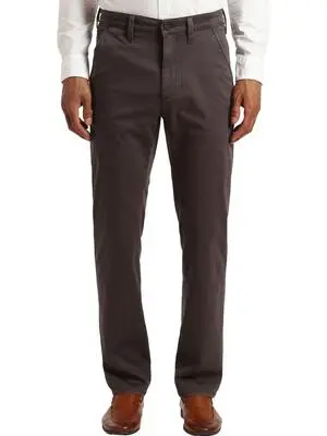 34 Heritage Charisma Relaxed Straight Leg Chinos - Anthracite Twill
