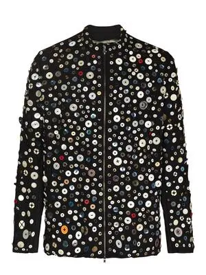By Walid Albert Button-embellished Jacket - Black