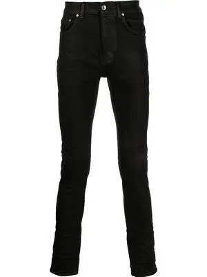 PURPLE BRAND Slim-cut Denim Jeans - Black