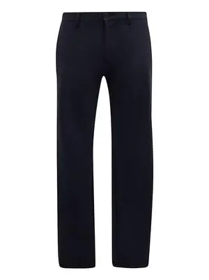 Theory Zaine Precision Ponte Slim-Straight Chino Pants Baltic