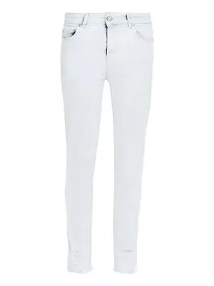 IRO PARIS Jelsa Distressed Skinny Jeans - Light Denim
