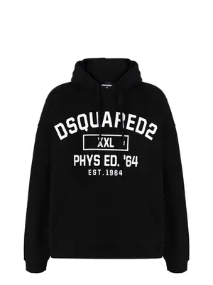 Dsquared2 Logo-print Hoodie - Black