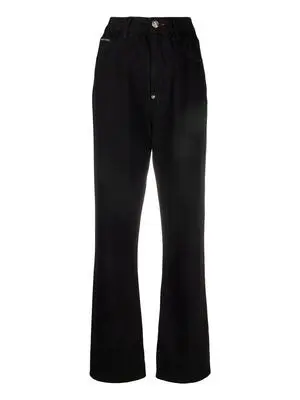 Philipp Plein Iconic Loose Fit Jeans - Black