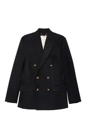 GOLDEN GOOSE Double-breasted Blazer - Blue
