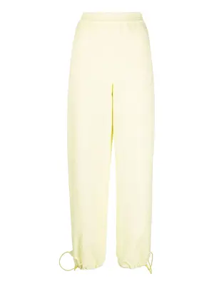 Stella McCartney Drawstring Cuff Track Pants - Yellow