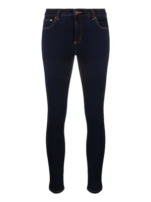 Michael Kors Mid-rise Skinny Jeans - Blue