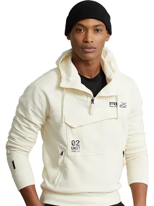 Ralph Lauren French Terry Hoodie Guide Cream