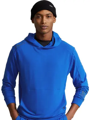 Ralph Lauren French Terry Hoodie Spa Royal