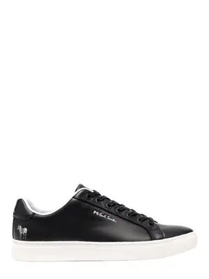 Paul Smith Lea Panelled Leather Sneakers - Black