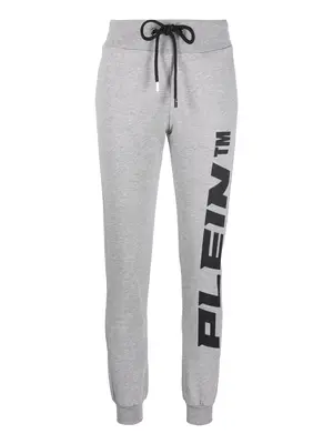 Philipp Plein Logo-print Jersey Joggers - Grey