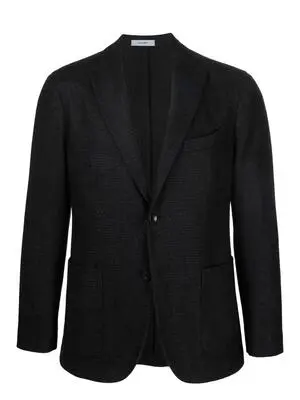 Boglioli Notched-lapels Single-breasted Blazer - Grey