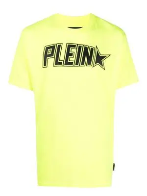 Philipp Plein Logo-print Short-sleeved T-shirt - Yellow