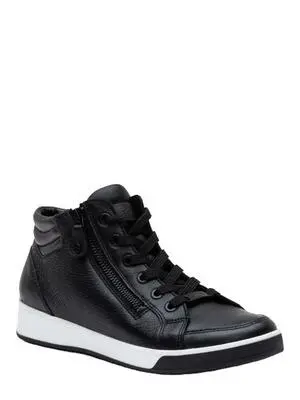 ARA Rei High Top Sneaker - Black