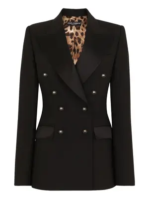Dolce & Gabbana Double-breasted Blazer - Black