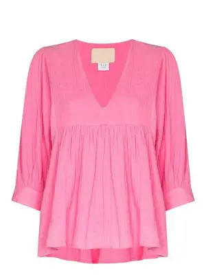ANAAK Ajmer V-Neck Blouse
