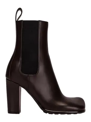 Bottega Veneta Leather Ankle Boots - Fondant