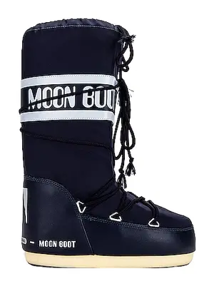 Moon Boot Icon Nylon Boot Blue