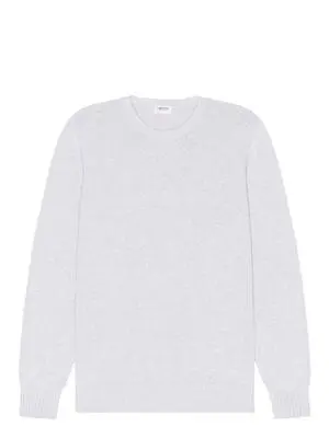 GHIAIA Ghiaia Cashmere Cotton Crewneck Light Grey