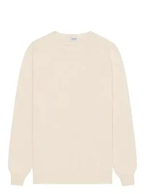 GHIAIA Ghiaia Cashmere Cotton Crewneck Perla